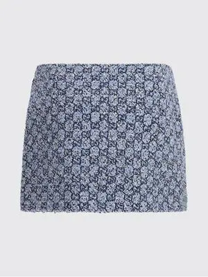 Gucci Tweed Skirt - Blue