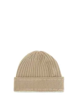 Burberry Wool Beanie - Cream