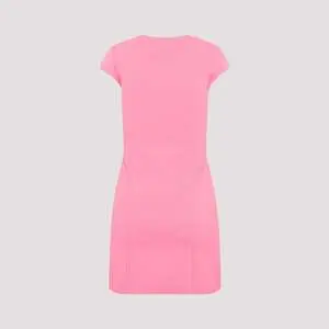 Victoria Beckham Cap Sleeve Fitted Mini Dress