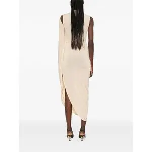 JEAN PAUL GAULTIER High Neck Sleeveless Paneled Dress