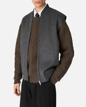 Bottega Veneta Double Face Wool Gilet