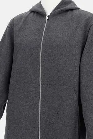 Bottega Veneta Double-face Wool Hooded Blouson Jacket