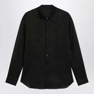 Rick Owens Lightweight Cotton Shirt - Black