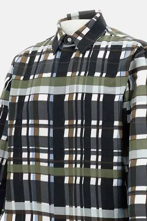Bottega Veneta Cotton Check Shirt
