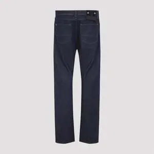 Stone Island Straight Leg Denim Jeans - Blue