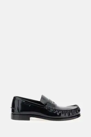 Bottega Veneta Truman Loafers In Polished Calfskin Leather - Multicolor