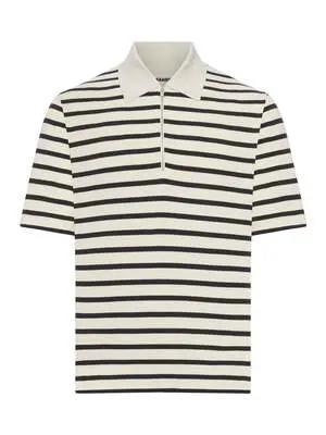 JIL SANDER Jil Sander Men Short-Sleeved Polo Shirt Made Of Cotton Jersey Multicolor