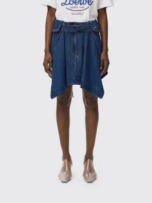 Loewe Denim Skirt - Blue