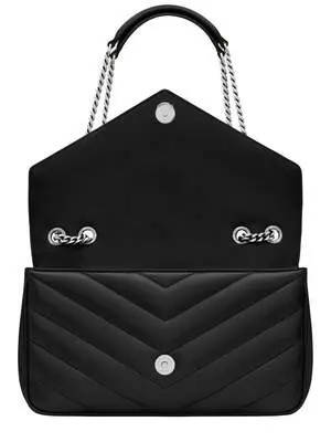 Saint Laurent Medium Loulou Bag - Black