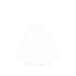 Sportmax Cotton Blend Ruffled Shirt - White