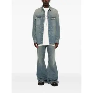 Rick Owens Washed Indigo Denim Jacket