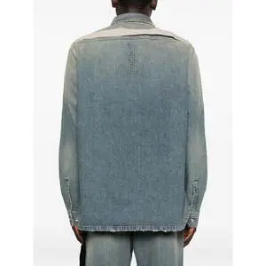 Rick Owens Washed Indigo Denim Jacket