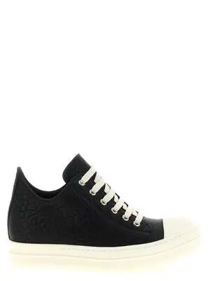 Rick Owens Low Sneaks" Leather Sneakers