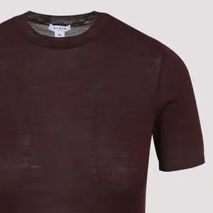 Alaïa Wool And Silk Blend Bodysuit
