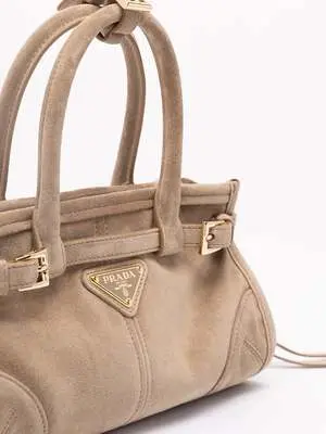 Prada Mini Suede Handbag