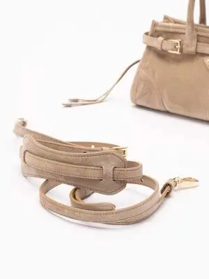 Prada Mini Suede Handbag