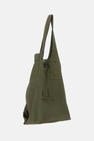 C.P. COMPANY Garment-dyed Broken Twill Nylon Bag - Multicolor