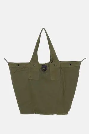 C.P. COMPANY Garment-dyed Broken Twill Nylon Bag - Multicolor