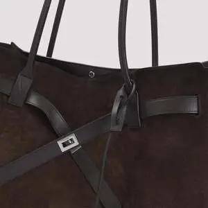 Balenciaga Bel Air Tote L Shoulder Bag - Brown