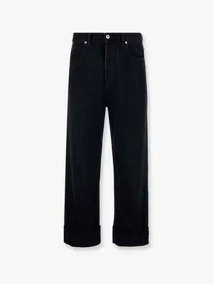 Bottega Veneta Denim Trousers - Black