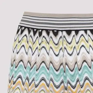Missoni Zigzag Knit Viscose Pants - Multicolor