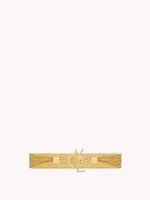 Saint Laurent Cassandre Chain Bracelet