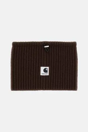 Sacai X Carhartt Wip Wool-blend Neck Warmer