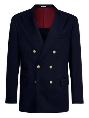 Brunello Cucinelli Deconstructed Blazer - Multicolor