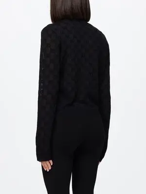 Gucci Wool Mix Button-up Sweater