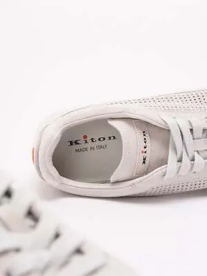 Kiton Calfskin Sneakers - Multicolor