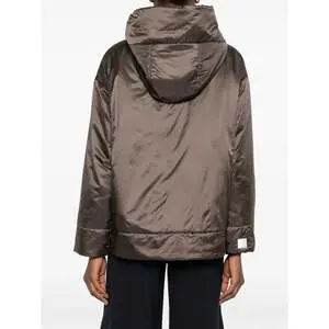 Max Mara Puffer Jacket With Hood And Zip Fastening