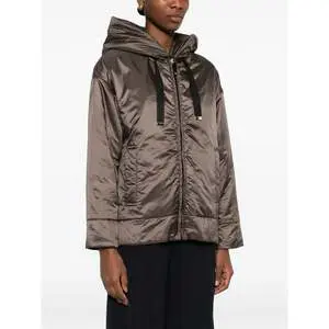 Max Mara Puffer Jacket With Hood And Zip Fastening
