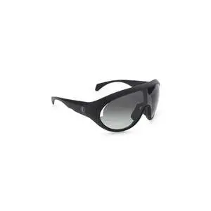 Moncler Oval Sunglasses - Black