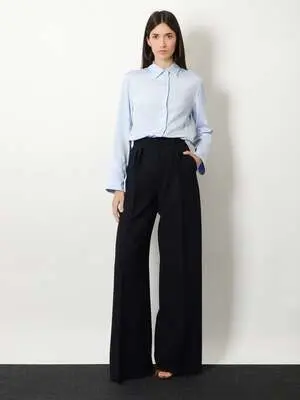 Max Mara Stretch Silk Shirt - Multicolor