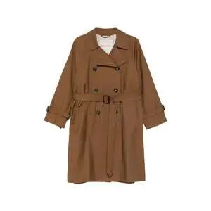 Max Mara Double-breasted Trench Coat - Brown