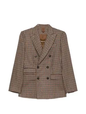 Max Mara Double-breasted Jacket - Multicolor