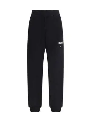 Moschino Cotton Sweatpants - Black