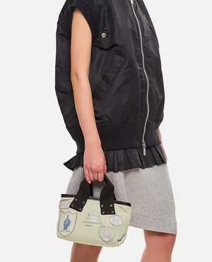 Sacai X Marc Gonzales Small Patch Tote Bag