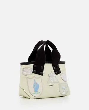 Sacai X Marc Gonzales Small Patch Tote Bag