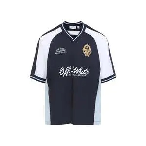 Off-White Soccer V-neck T-shirt