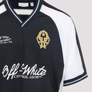 Off-White Soccer V-neck T-shirt