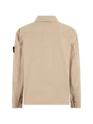 Stone Island Organic Cotton Ripstop Overshirt