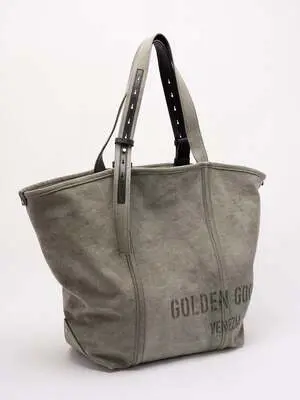 GOLDEN GOOSE 24/7 Ew Canvas Shopping Bag - Multicolor