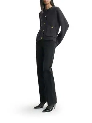 TOTEME Cardigan With Hammered Buttons - Multicolor