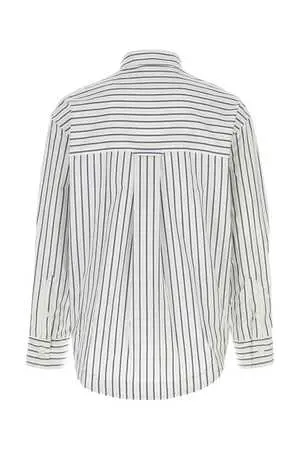 Ami Embroidered Poplin Shirt