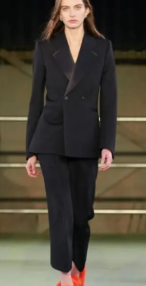 Bottega Veneta Black Double-breasted Tuxedo Jacket