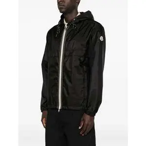 Moncler Hooded Zip-up Jacket