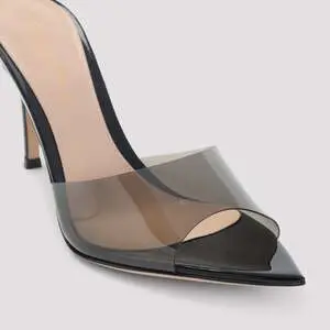 GIANVITO ROSSI Elle 85 Mules - Black