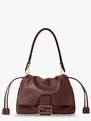 Fendi Mamma Baguette Medium Leather Crossbody Bag - Multicolor