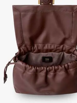 Fendi Mamma Baguette Medium Leather Crossbody Bag - Multicolor